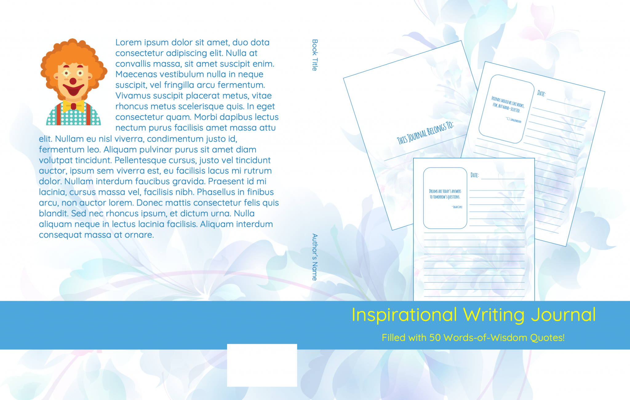 Words of Wisdom #1 Template Pack with Covers