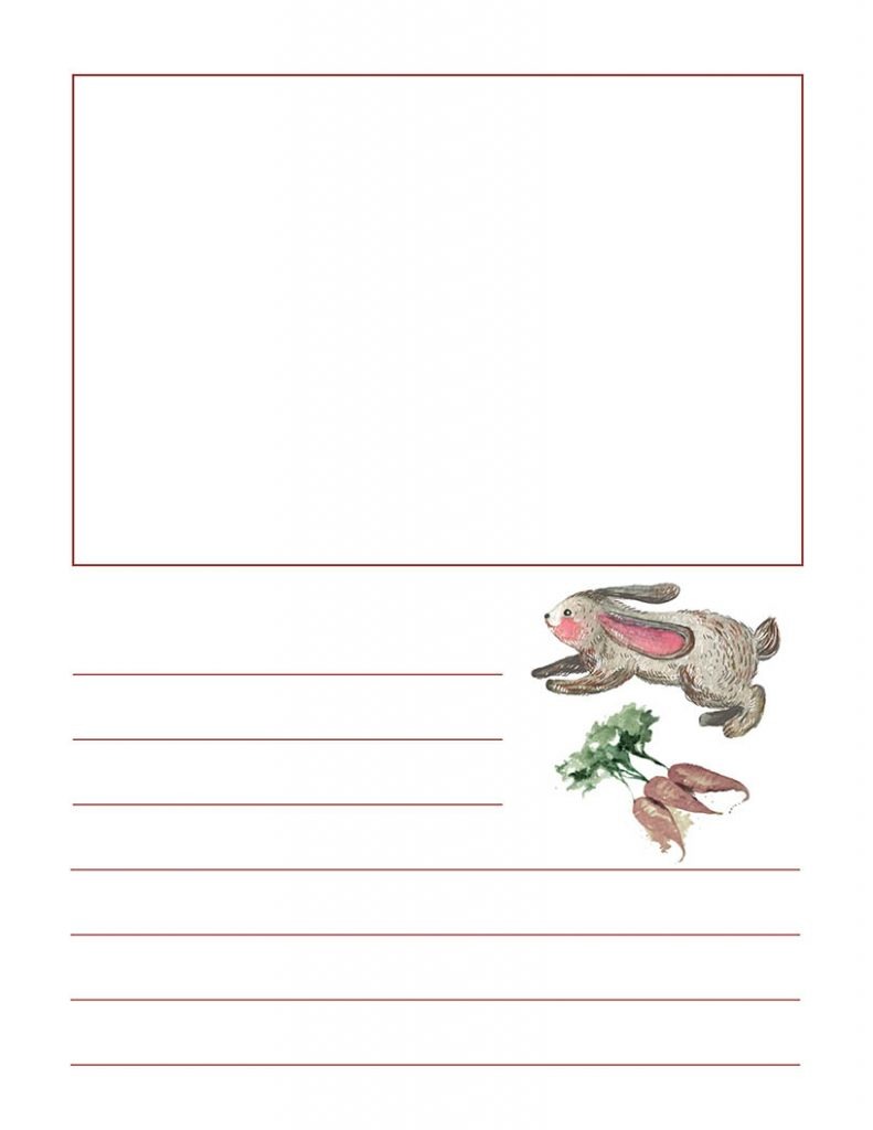 Bunny Fun Template & Cover