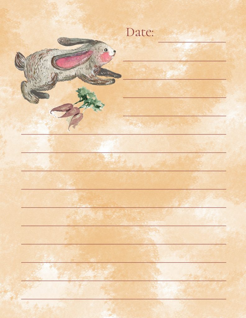 Bunny Fun Template & Cover