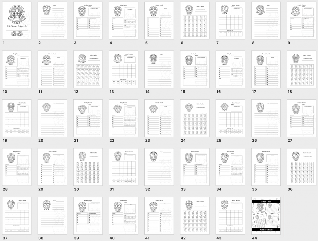 Sugar & Spikes Template Pack with Covers