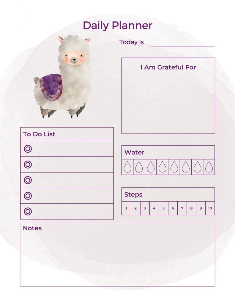 Llama Land Template Pack with Covers