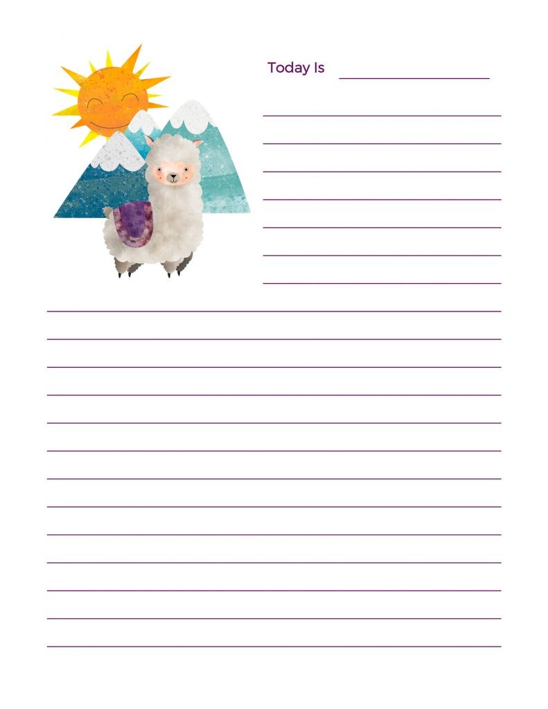 Llama Land Template Pack with Covers