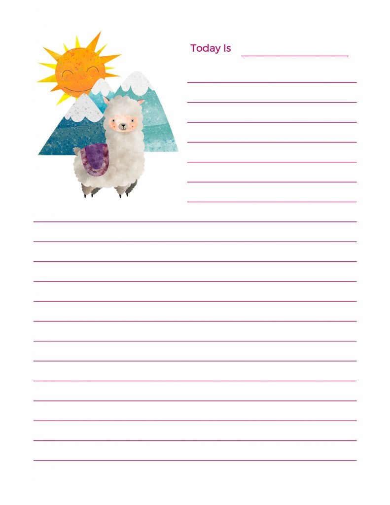 Llama Land Template Pack with Covers