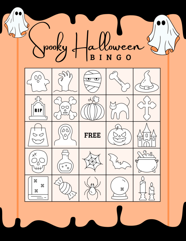 Spooky Halloween Bingo with MRR Graphics – Canva