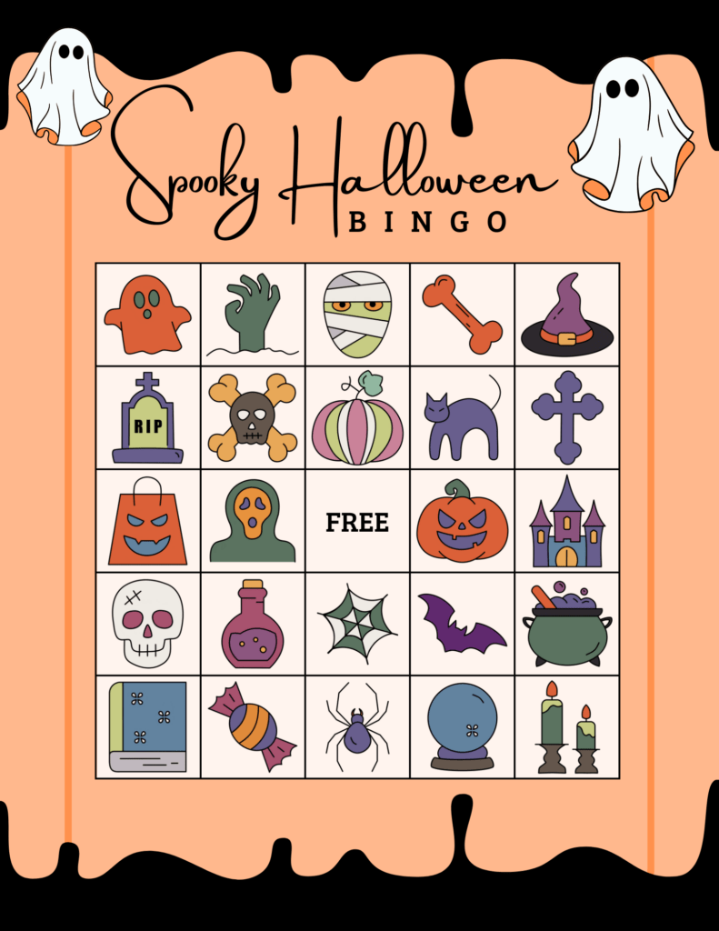 Spooky Halloween Bingo with MRR Graphics – Canva